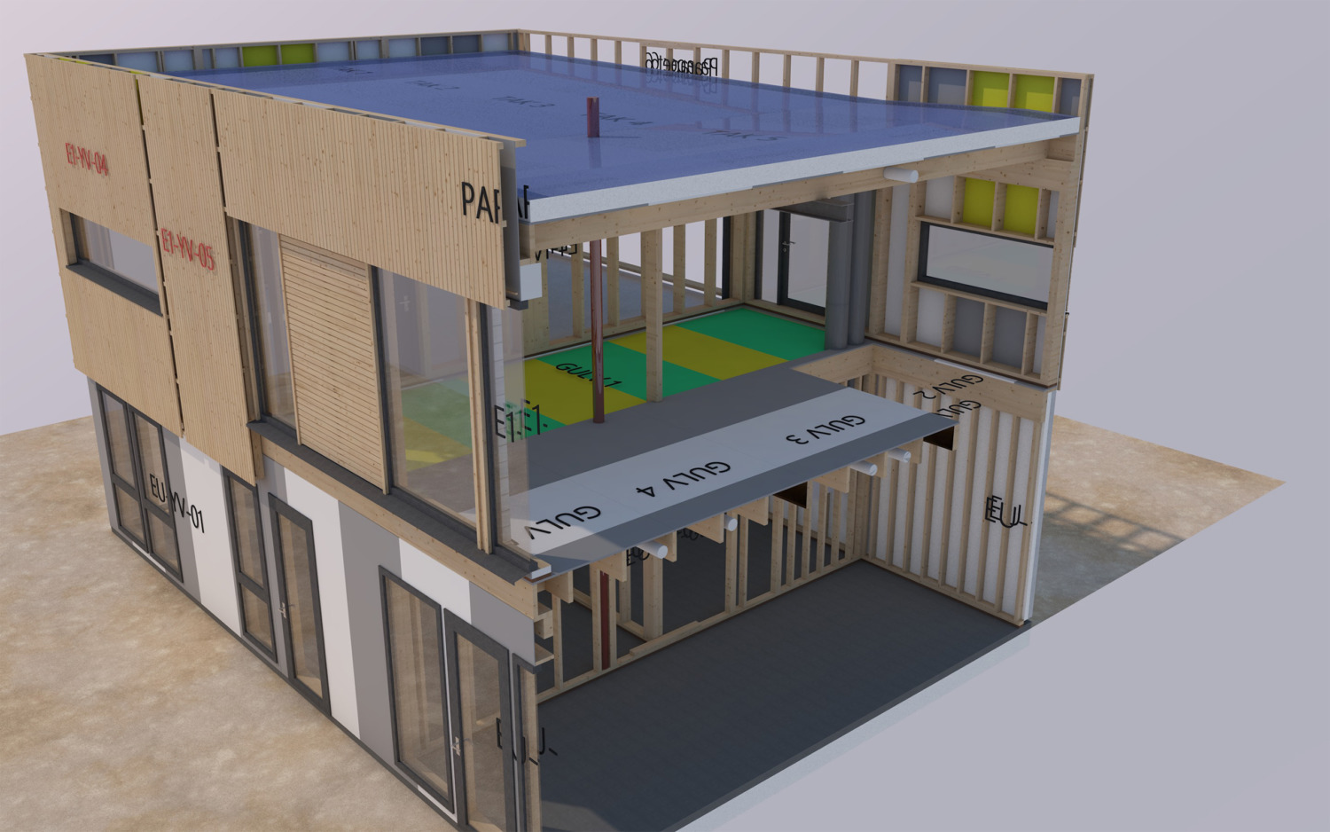 ArchiFrame: Moderner Holzbau in Archicad | A-NULL Bausoftware