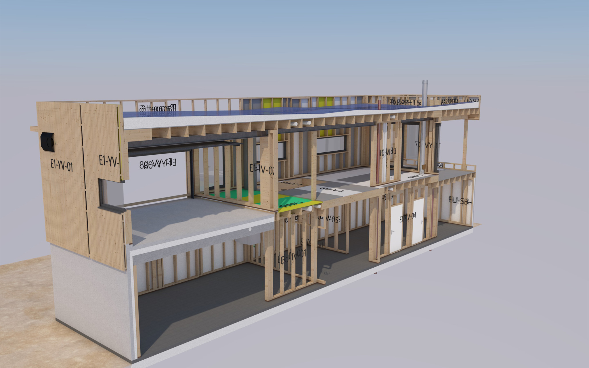 ArchiFrame: Moderner Holzbau in Archicad | A-NULL Bausoftware