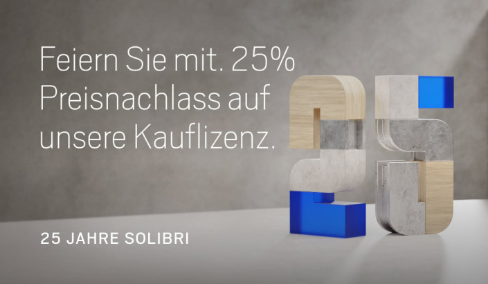 SOLIBRI -25% Aktion | A-NULL Bausoftware